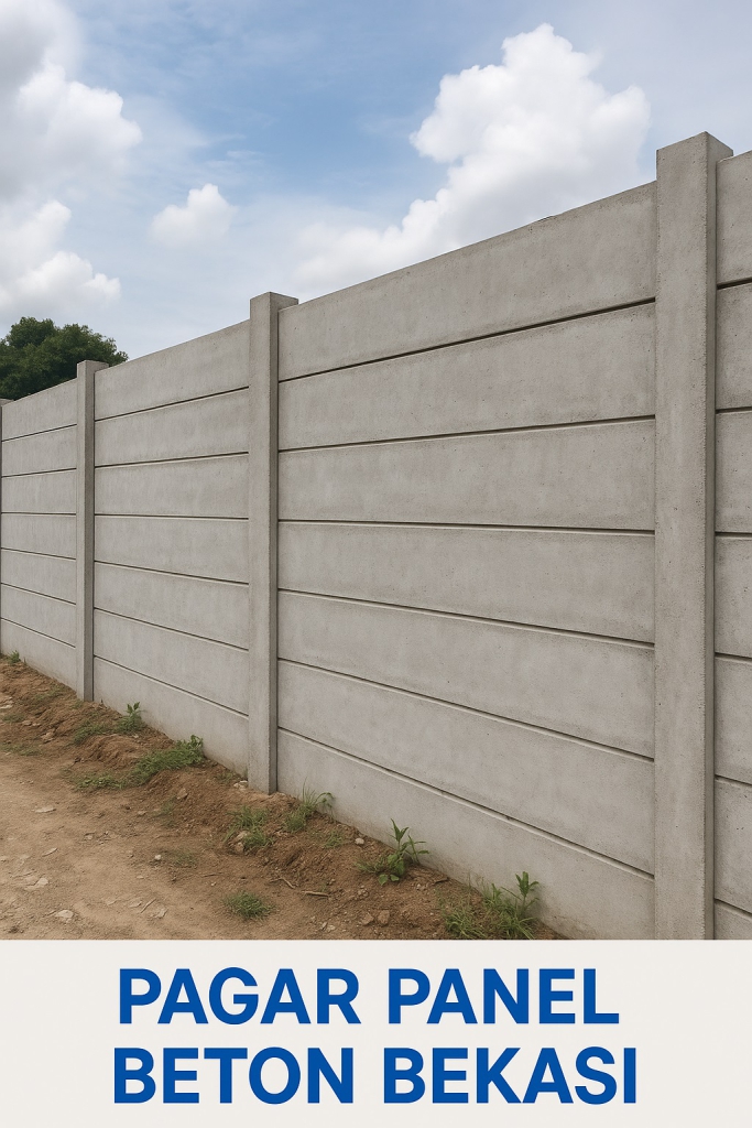 Harga Pagar Panel Beton Bekasi Murah Material Plus Pasang