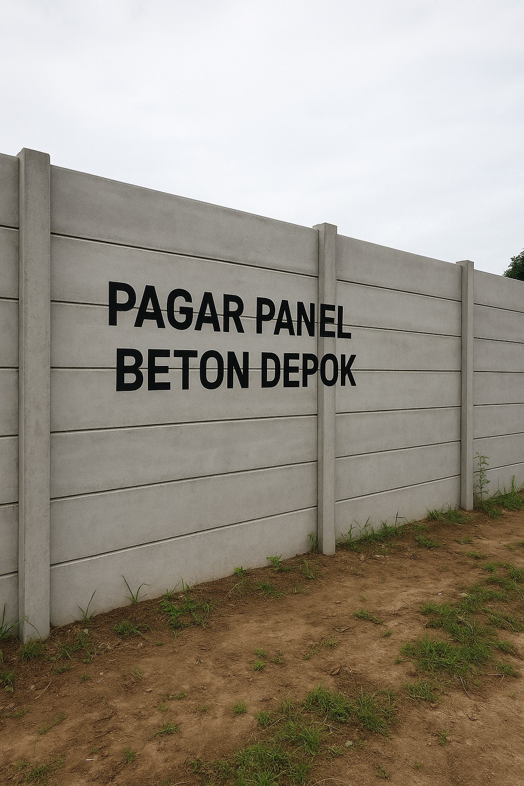 Harga Pagar Panel Beton Depok Bermacam Ukuran